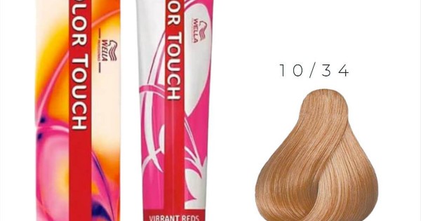 Βαφή Μαλλιών Wella Color Touch No 10/34 - 60ml - e-Color.gr