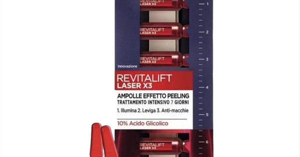 L'Oreal Revitalift Laser Ampoules 7 Day Cure Peeling Effect - e-Color.gr