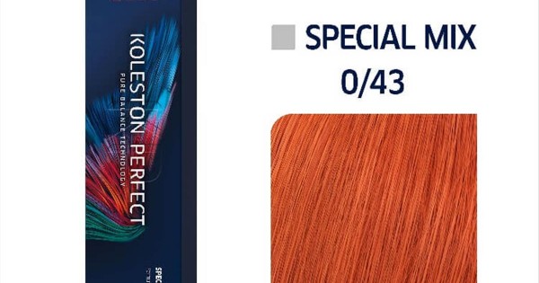 Hair dye Wella Koleston Perfect 0/43 Special Mix 60ml - e-Color.gr