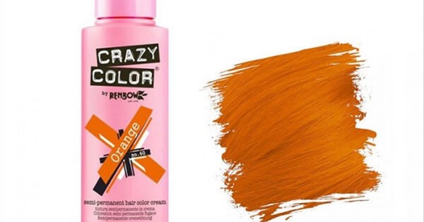 Ημιμόνιμη Βαφή Crazy Color 60 Orange 100ml - e-Color.gr