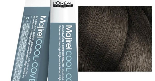 Βαφή L'Oreal Majirel Cool Cover CC 7.17 Ξανθό Σαντρέ Ψυχρό 50ml - e-Color.gr