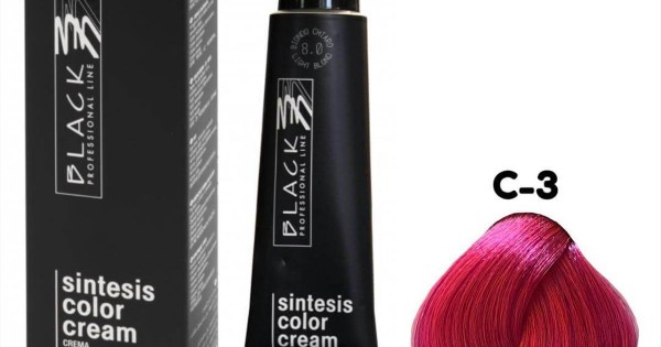 Βαφή Black Sintesis Glam Colors Parisienne GL-C3 100 ml - e-Color.gr