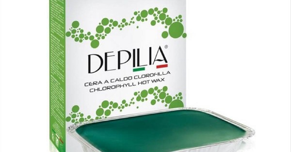 Depilia Chlorophyll Hair Removal Wax Pan 500ml - e-Color.gr
