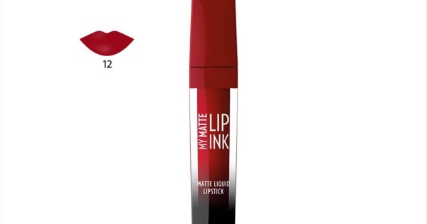 Golden Rose My Matte Lip Ink Lipstick No12 - e-Color.gr