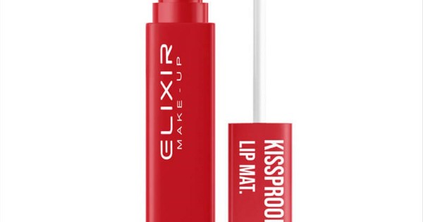 Elixir Kissproof Lip Mat – Υγρό ματ Κραγιόν Brick Red 030 4.5g - e-Color.gr