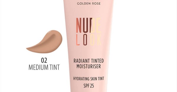 Golden Rose Nude Look Radiant Tinted Moisturiser 02 Medium Tint 32ml - e-Color.gr