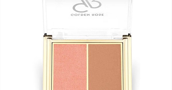Golden Rose Iconic Blush Duo 01 Rose & Nude - e-Color.gr