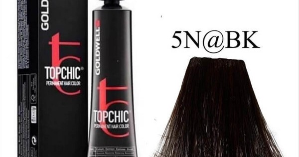 Goldwell Topchic Permanent Hair Color 5N@BK 60ml